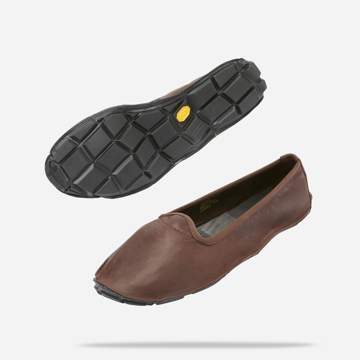 One Quarter Leather Women Brown / Black | | Vibram
